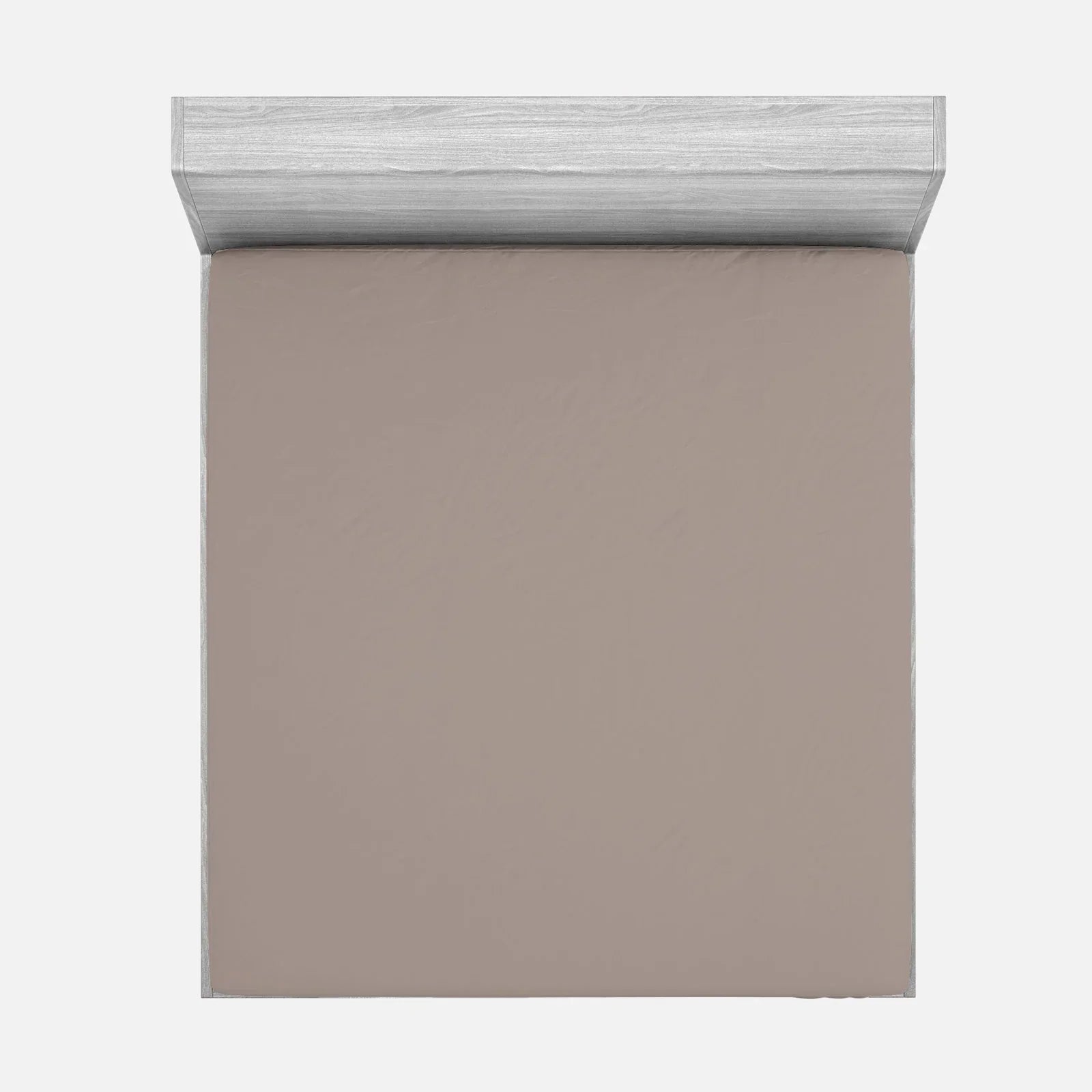 Extra Deep Fitted Sheet 100% Cotton Mink Brown Bed Sheets – Leruum